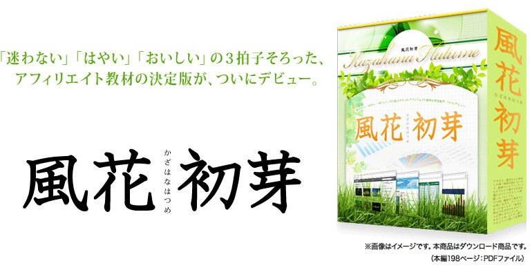 初心者におススメ！「風花初芽」 | 在宅副業インターネット収入WEBマガジン｜メンズラブライク